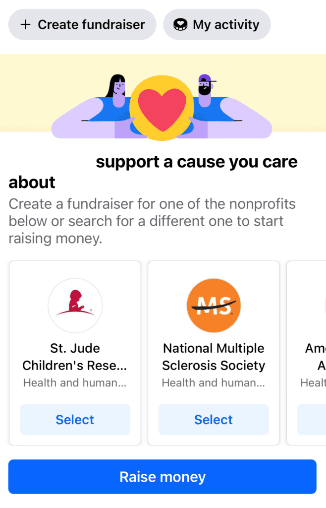Facebook Fundraisers: A Complete Guide for Nonprofits - Big Sea